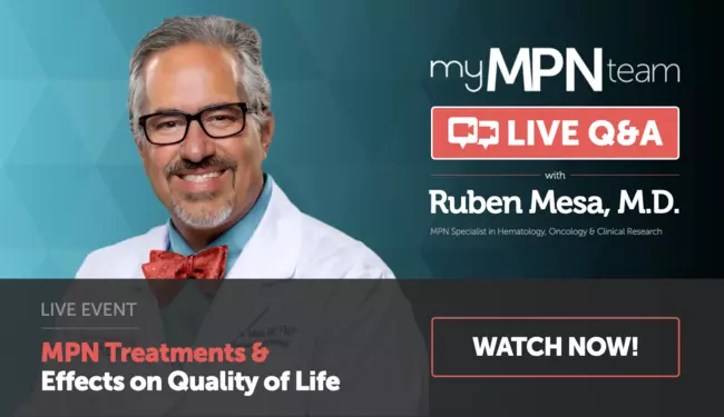 MPN Treatments and Effects on Quality of Life | myMPNteam