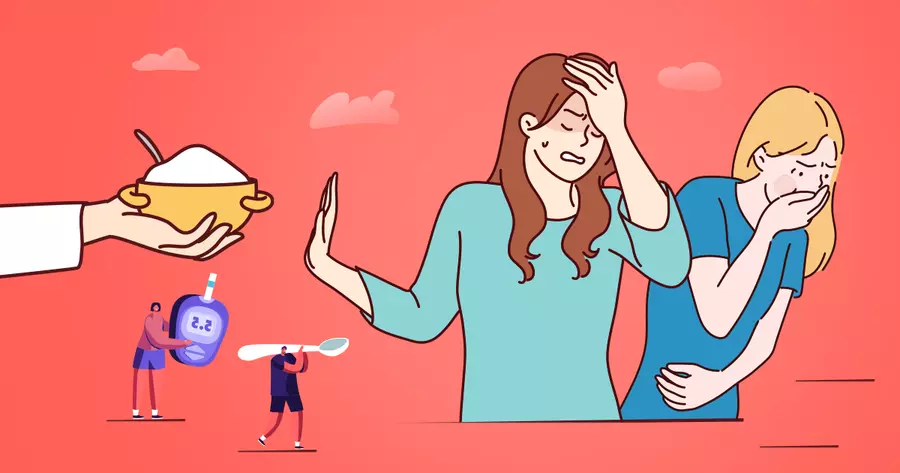 feeling sick when eating